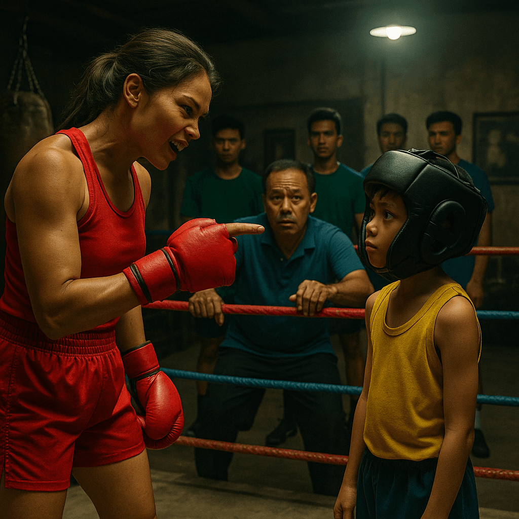 AROGANTENG BOKSINGERA PINILIT ANG ISANG BATA NA LUMABAN — PERO MAY ...