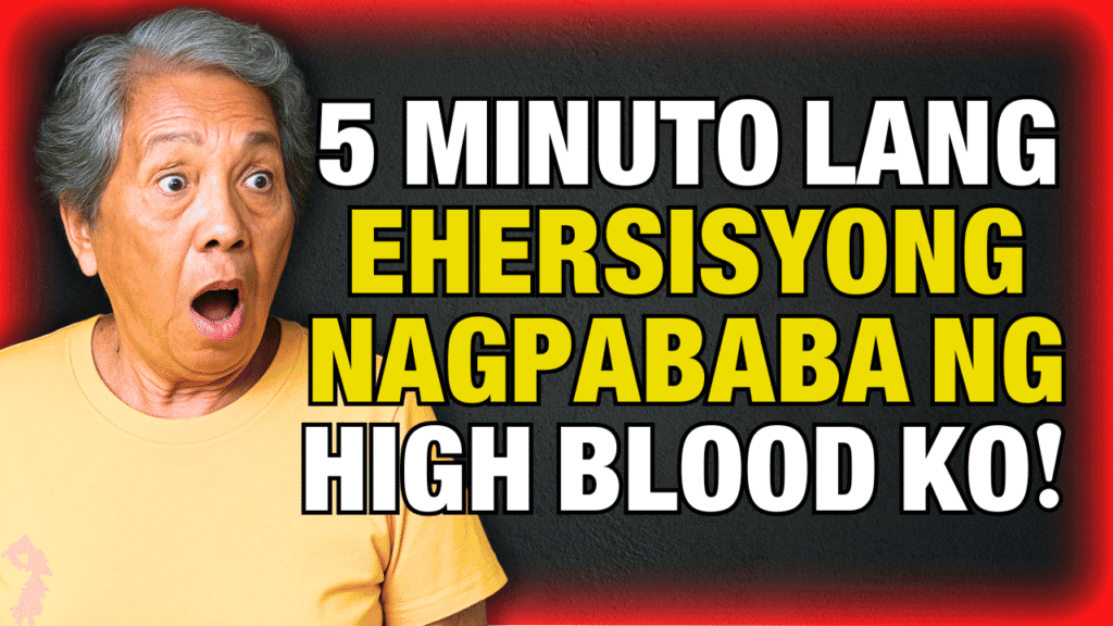 Ang Simpleng Ehersisyo na Nagpapababa ng High Blood ng Senior sa Loob ...