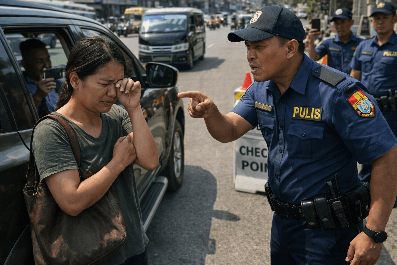 Babaeng umiiyak sa checkpoint—pero nang tumawag siya… general pala ang ...