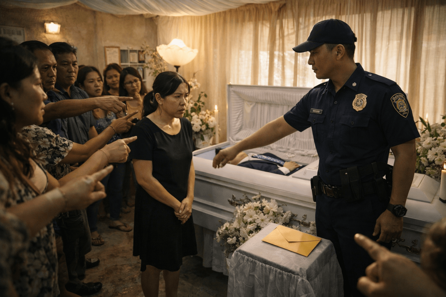 NANAY PINAGTULUNGAN SA LAMAY, PERO NANG DUMATING ANG PULIS NA KAIBIGAN ...