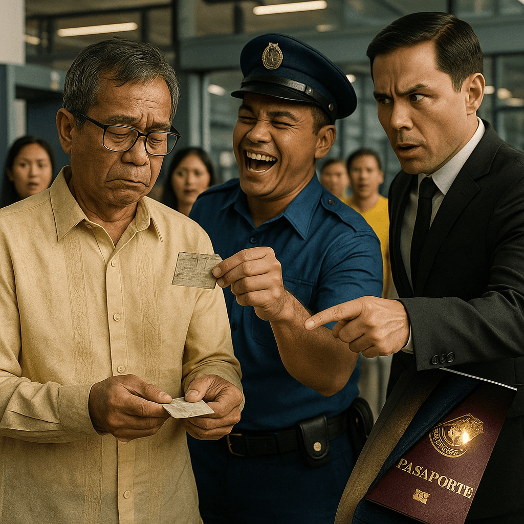 PINAGTAWANAN NG PULIS ANG LUMANG ID—DIPLOMATIC PASSPORT PALA ‘YON ...
