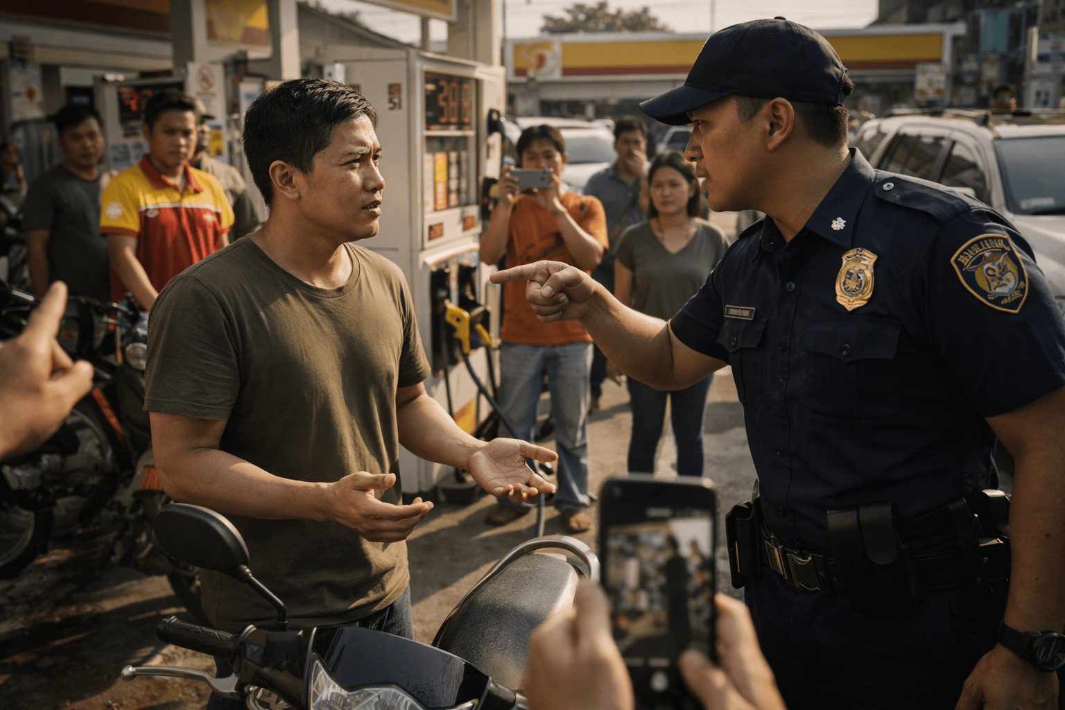 Sinita ng pulis ang lalaki sa gasolinahan—pero nang lumabas ang bodycam ...