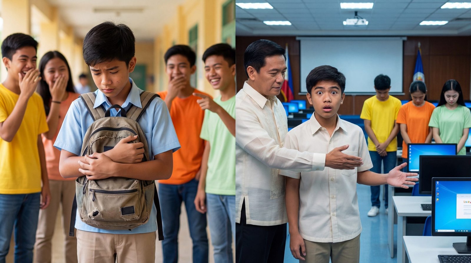 ESTUDYANTENG PINAGTAWANAN DAHIL SA BUTAS-BUTAS NA BAG—HINDI NILA ALAM ...