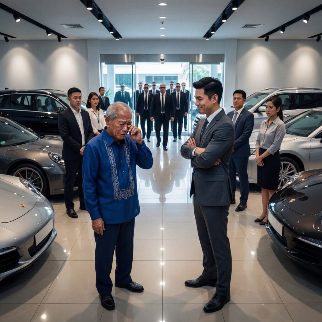 MATANDANG LALAKI NA MINAMALIIT SA ISANG CAR SHOWROOM—PERO NANG DUMATING ...