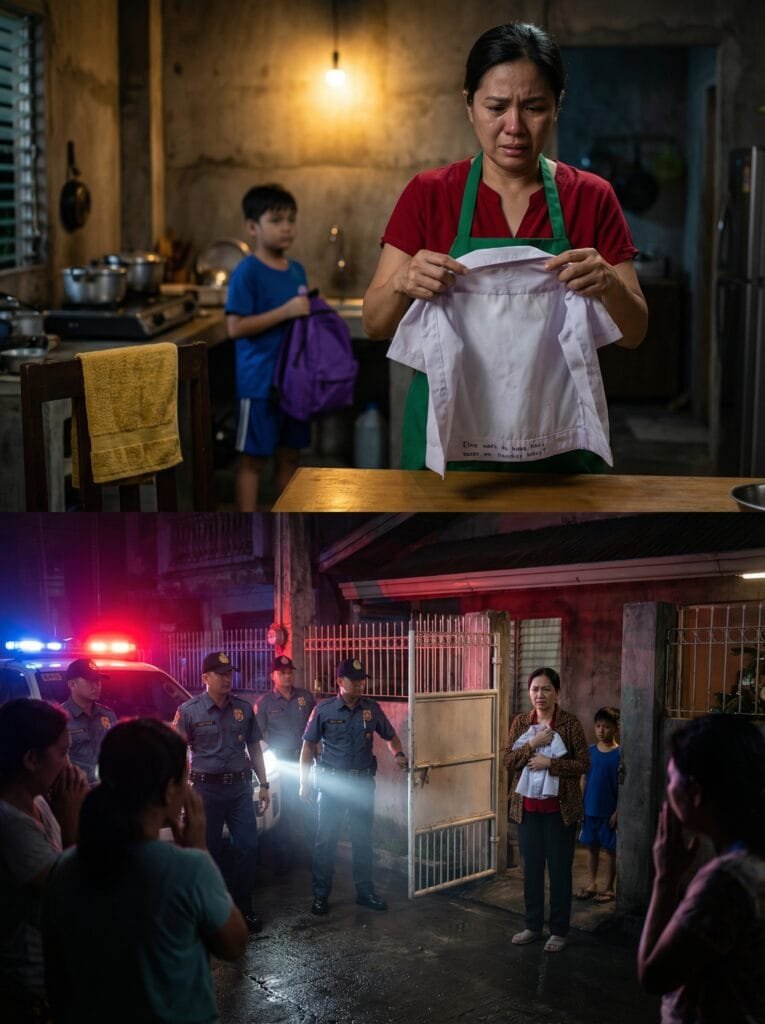 ITINIGIL NG NANAY ANG PAGHAHANDA MATAPOS MAPANSIN ANG SULAT SA DAMIT NG ...