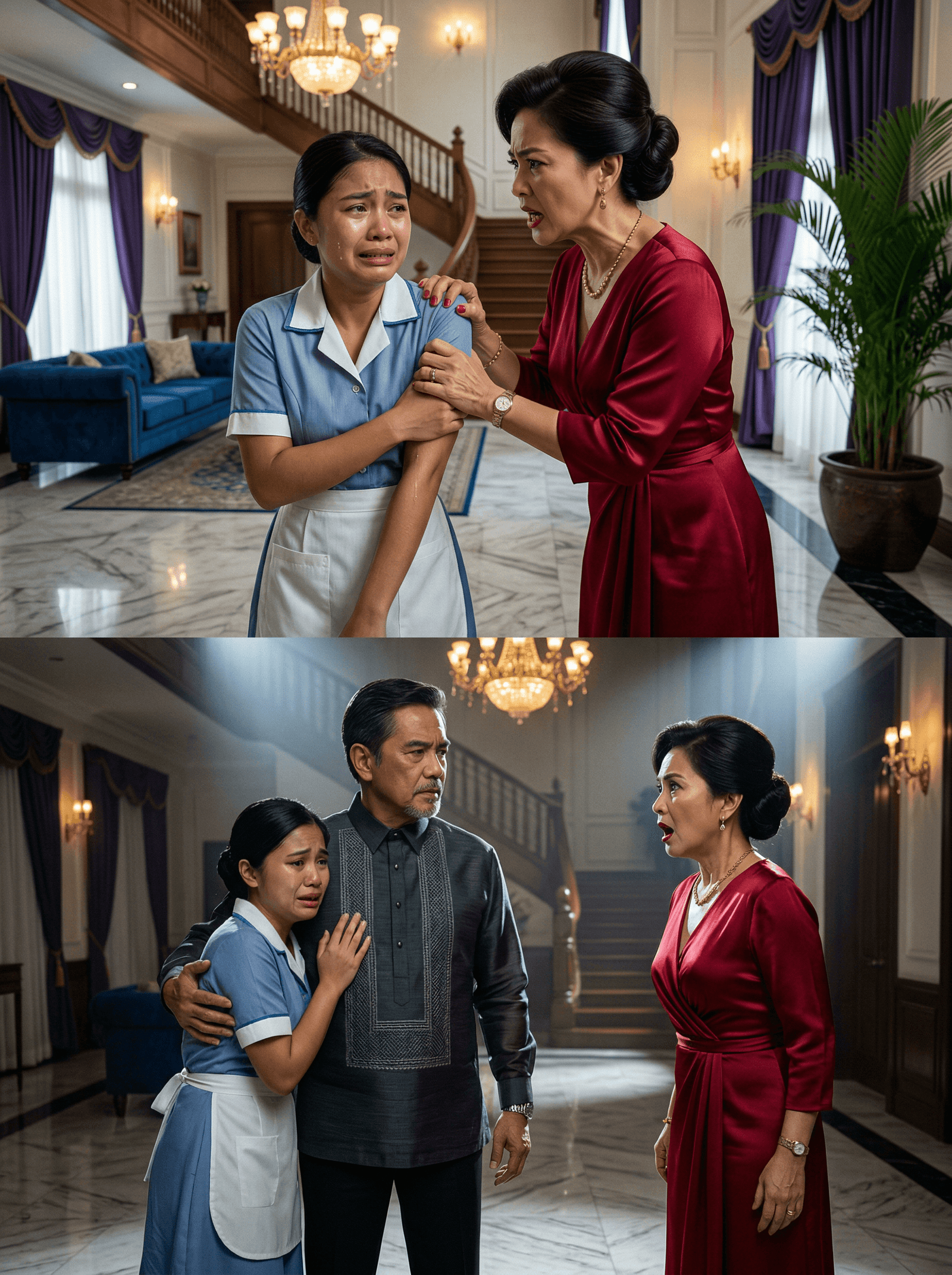 NAHULI NG MILYONARYO ANG ASAWA NA INAAPI ANG KASAMBAHAY… PERO ‘DI ...
