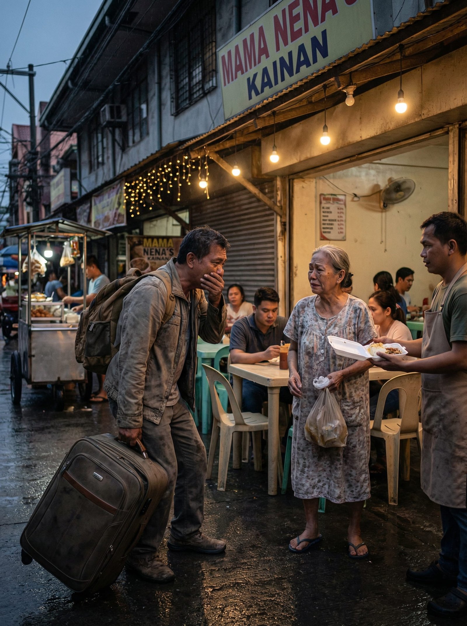 NANGHINA ANG ISANG OFW NANG MAKITA ANG KANYANG NANAY NA NANGHIHINGI NG ...