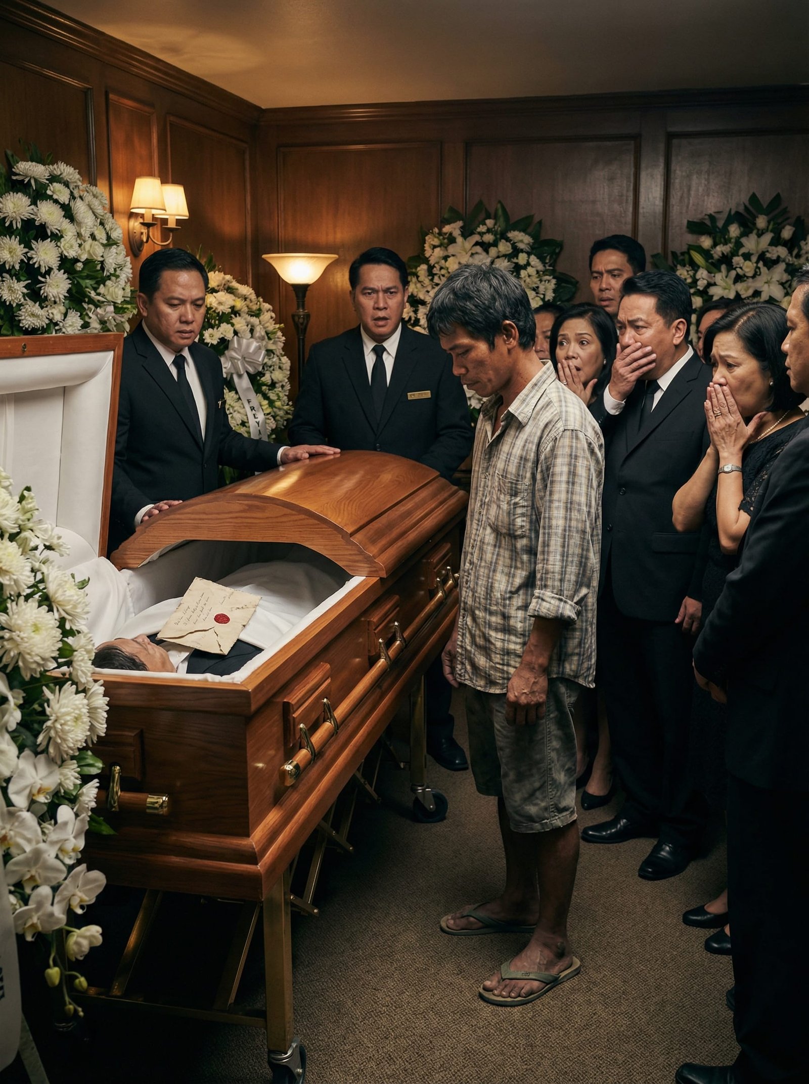 ANAK NG MAGSASAKA PUMASOK SA CASA FUNERARIA PARA KUHANIN ANG HULING ...